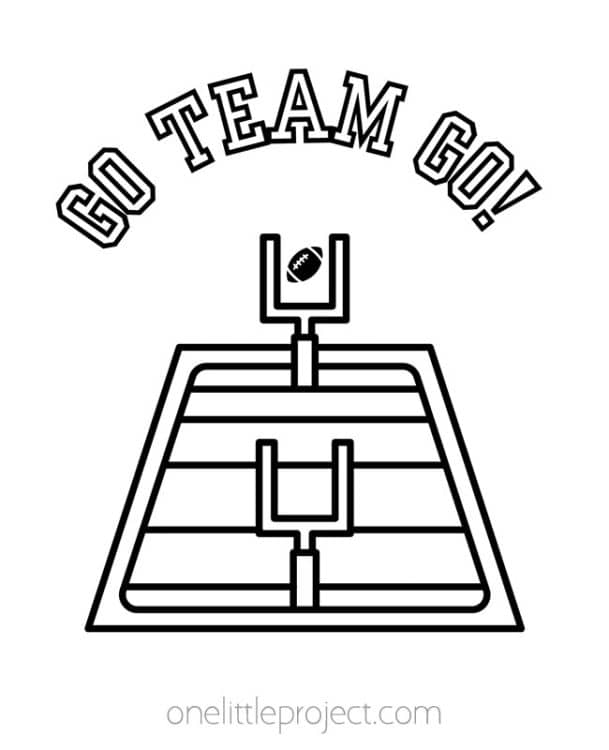 Football Coloring Pages | Free, Printable Football Coloring Sheets