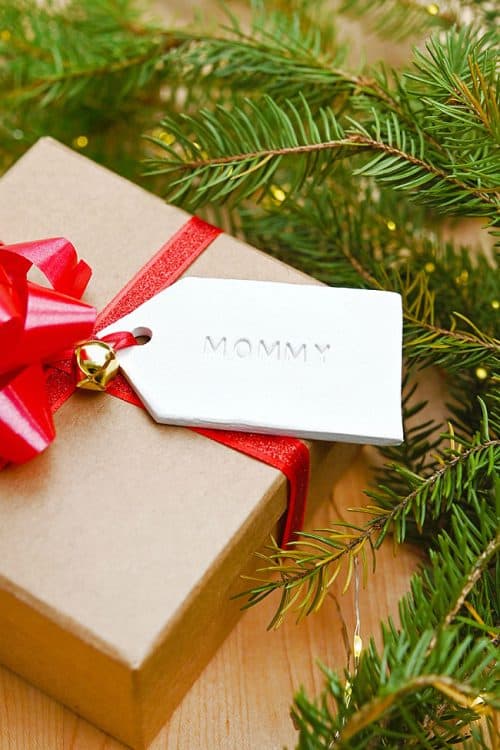 Clay Gift Tags | Easy Air Dry Clay Gift Tags