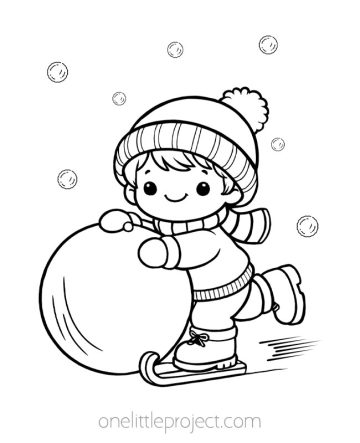 Winter Coloring Pages | Free, Printable Winter Coloring Sheets