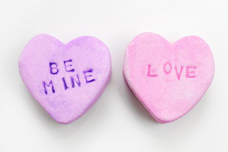 Clay Conversation Hearts | Easy Valentine's Day Clay Heart