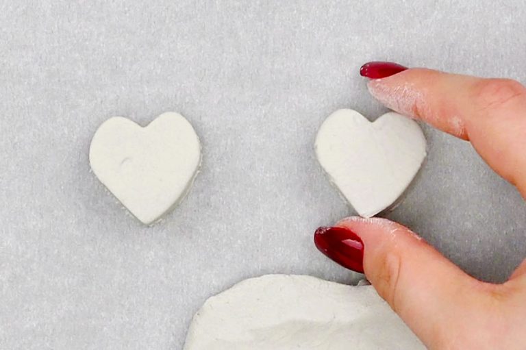 Clay Conversation Hearts | Easy Valentine's Day Clay Heart