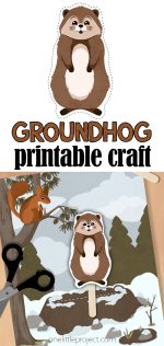 Groundhog Craft Template | Free, Printable Groundhog Day Crafts