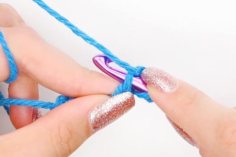 How to Half Double Crochet | Half Double Crochet (hdc) Stitch