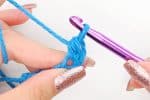 How to Half Double Crochet | Half Double Crochet (hdc) Stitch