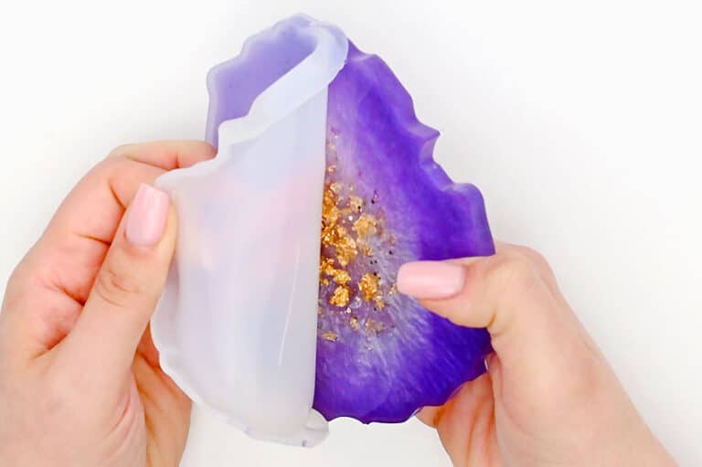 Resin Geode Coasters | Easy DIY Geode Resin Coasters