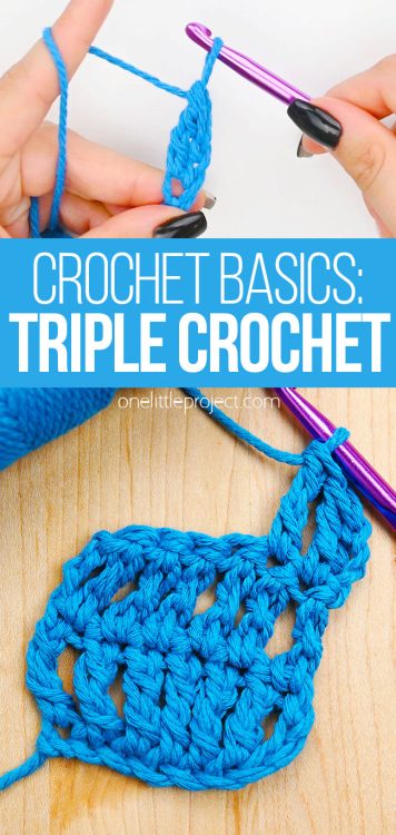 How to Treble Crochet | Triple Crochet (tr) Stitch for Beginners