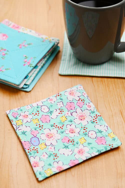 How to Make Fabric Coasters | Easy DIY Cloth Coasters