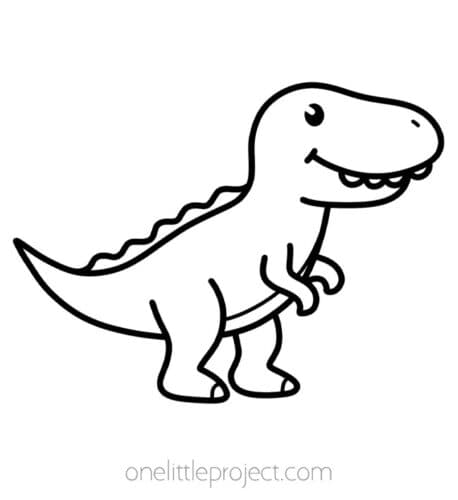 Dinosaur Outline | Free, Printable Dinosaur Templates