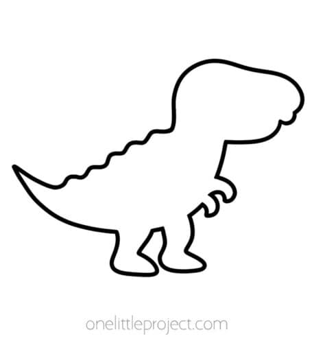 Dinosaur Outline | Free, Printable Dinosaur Templates