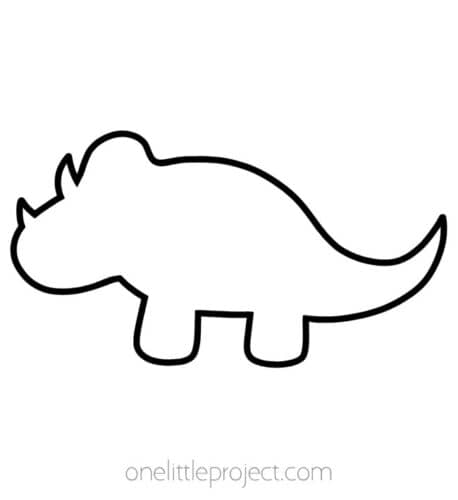 Dinosaur Outline | Free, Printable Dinosaur Templates