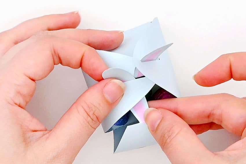 Origami Bunny Box Paper Bunny Gift Box | Bunny Treat Box (Free