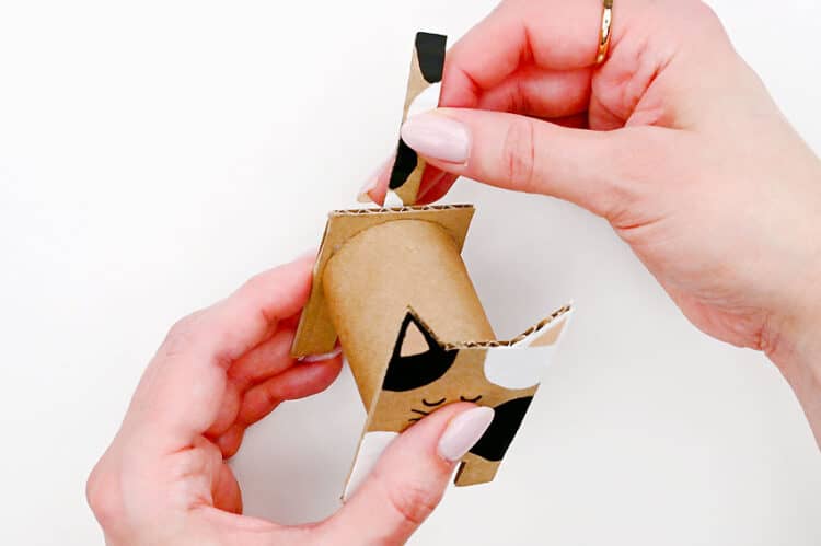 Paper Roll Cat | Toilet Paper Roll Cat Craft