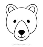 Bear Outline | Free Printable Bear Templates