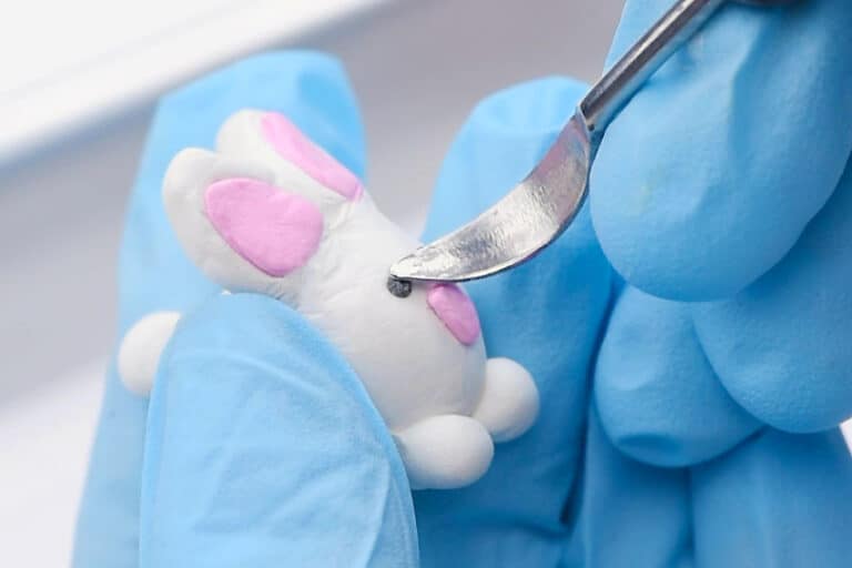 How to Make a Clay Bunny | Easy Polymer Clay Bunny