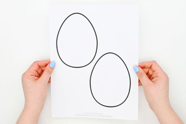 Embroidered Cardboard Easter Eggs | Fun Kids Embroidery Craft