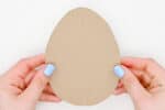 Embroidered Cardboard Easter Eggs | Fun Kids Embroidery Craft