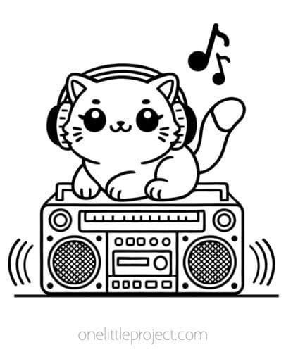 Kitten Coloring Pages | Free, Printable Kitten Coloring Sheets