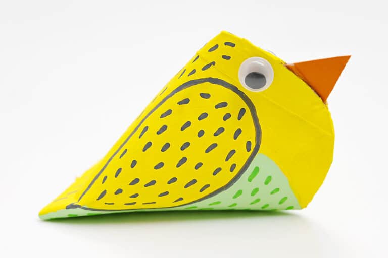 Paper Roll Birds | Toilet Paper Roll Bird Craft