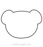 Bear Outline | Free Printable Bear Templates