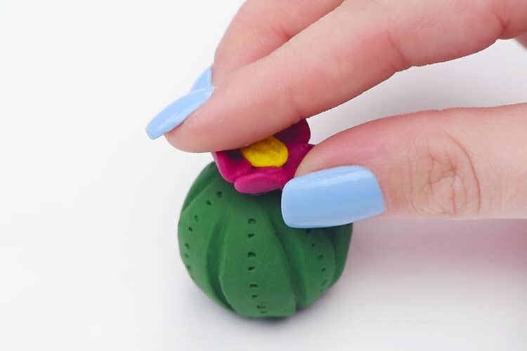 DIY Clay Cactus - Cute and Easy Polymer Clay Craft