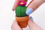 DIY Clay Cactus - Cute and Easy Polymer Clay Craft
