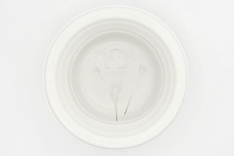 Flower Imprint Clay Dish | Botanical Clay Trinket Dish