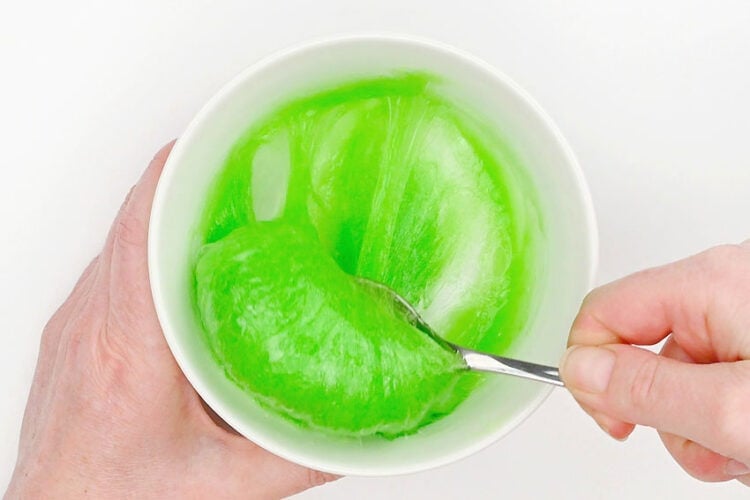 Green Slime Recipe – Bright, Stretchy, and Easy to Make!