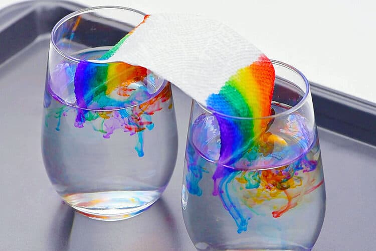 Grow a Rainbow Experiment | Growing a Rainbow STEM Activity