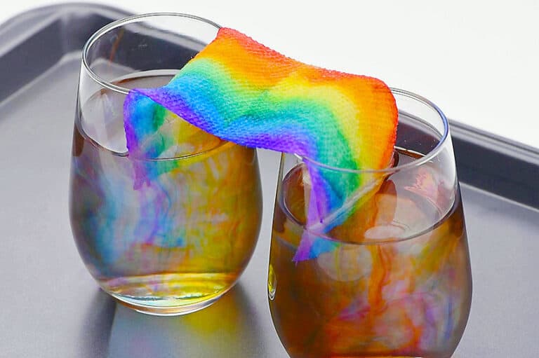 Grow a Rainbow Experiment | Growing a Rainbow STEM Activity