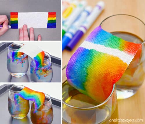 Grow a Rainbow Experiment | Growing a Rainbow STEM Activity