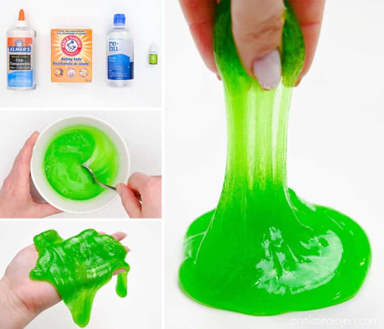 Green Slime Recipe – Bright, Stretchy, and Easy to Make!