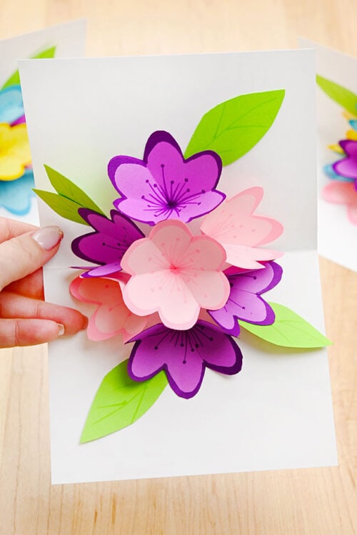 Pop-Up Flower Cards | Easy DIY Mother's Day Card