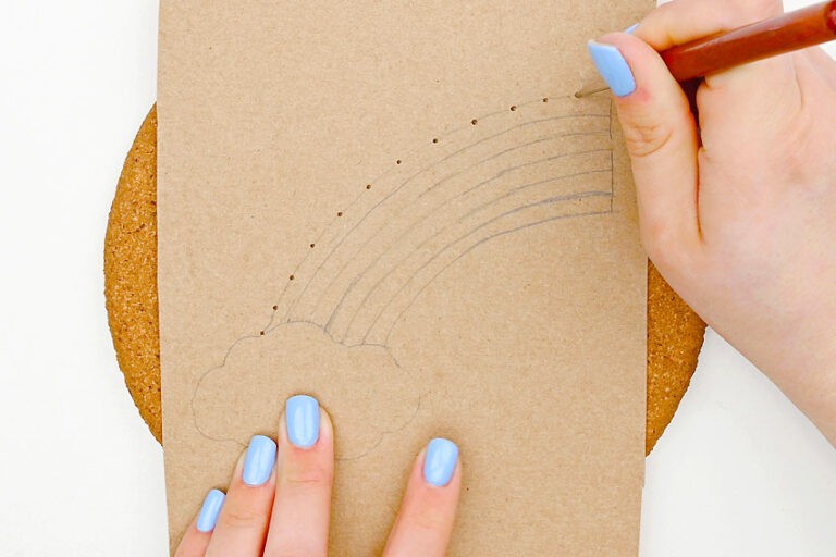 Spring Sewing Cards for Kids | Cute Stitching Cards Craft