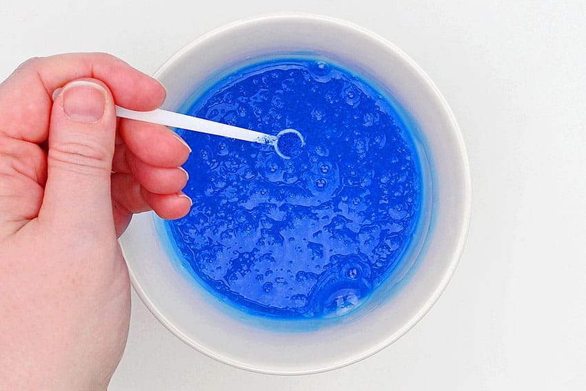 How to Make Blue Slime - Easy Recipe for Glossy Blue Slime