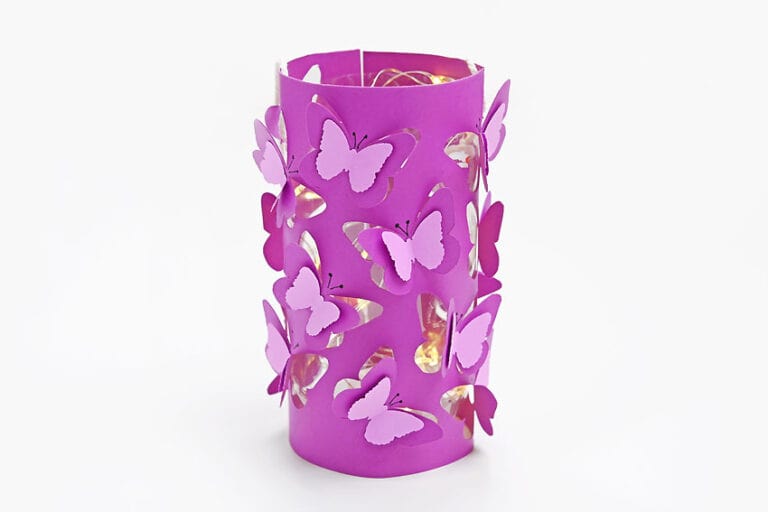 How to Make Butterfly Paper Lanterns - Easy DIY Craft Idea