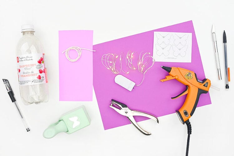 How to Make Butterfly Paper Lanterns - Easy DIY Craft Idea