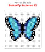 Perler Bead Butterfly – Free Patterns & Easy Tutorial