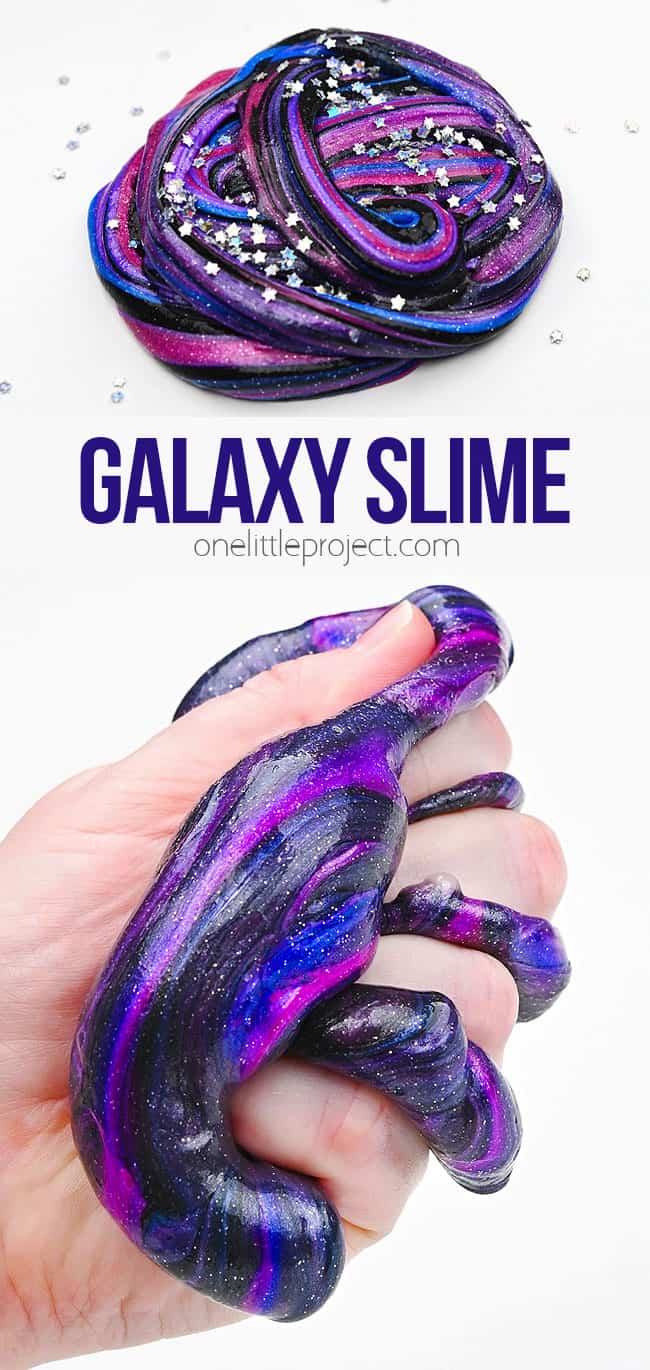 Galaxy Slime: How to Make Sparkly Space Slime at Home