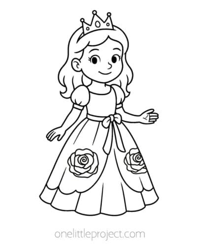 Girl Coloring Pages - Free, Printable Coloring Sheets for Girls