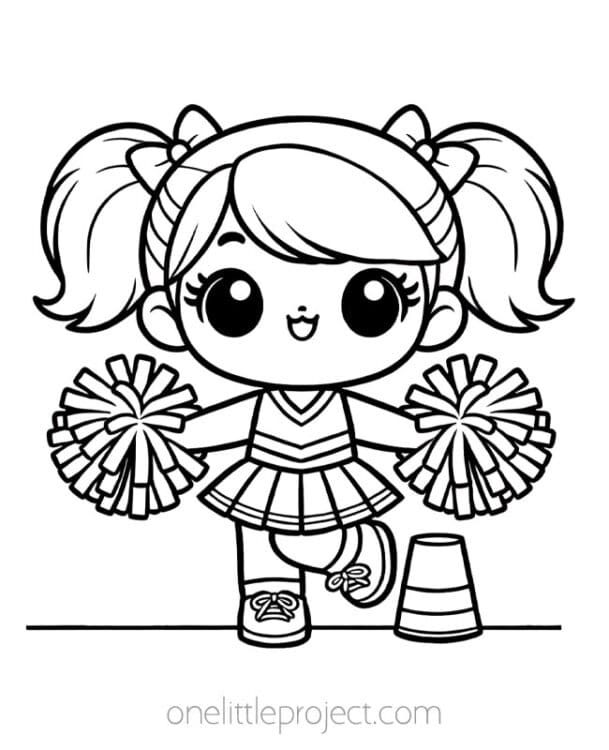 Girl Coloring Pages - Free, Printable Coloring Sheets for Girls