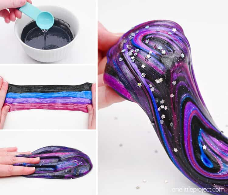 Galaxy Slime: How to Make Sparkly Space Slime at Home