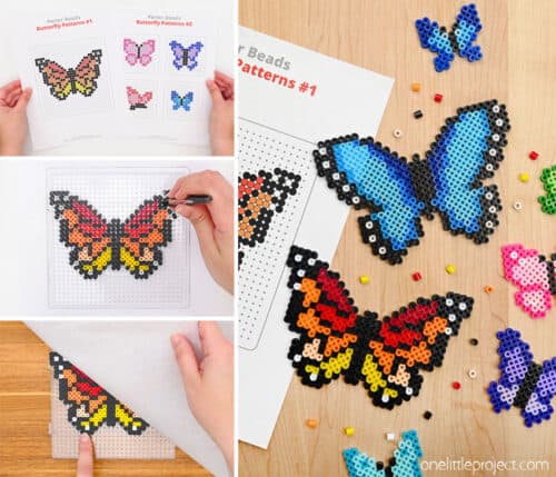 Perler Bead Butterfly – Free Patterns & Easy Tutorial