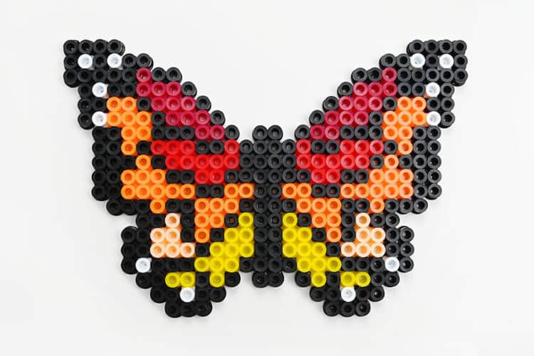 Perler Bead Butterfly – Free Patterns & Easy Tutorial