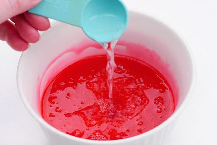 How to Make Red Slime – Clear Glue Recipe for Bold Colour