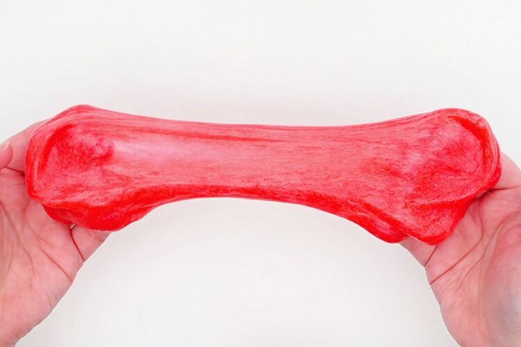 How to Make Red Slime – Clear Glue Recipe for Bold Colour