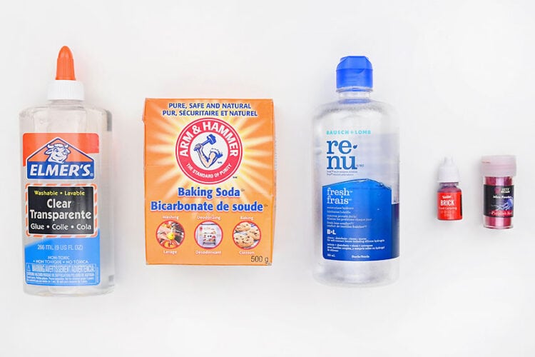 How to Make Red Slime – Clear Glue Recipe for Bold Colour