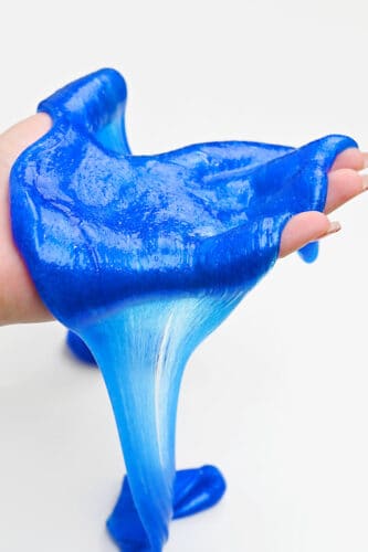 How to Make Blue Slime - Easy Recipe for Glossy Blue Slime