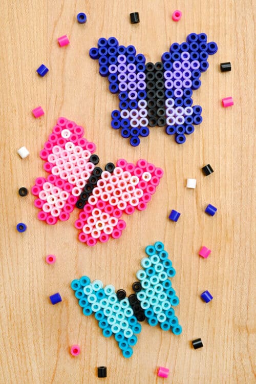 Perler Bead Butterfly – Free Patterns & Easy Tutorial