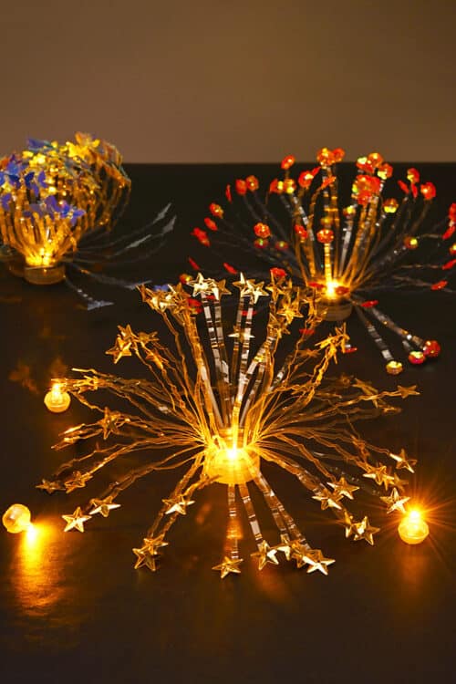 Water Bottle Fireworks Craft – Easy Upcycled Project