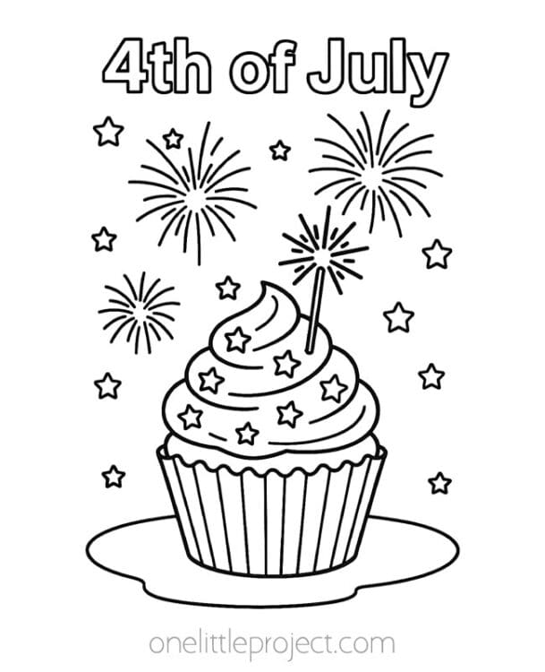 Free 4th of July Coloring Pages - Fun & Patriotic Printables for Kids